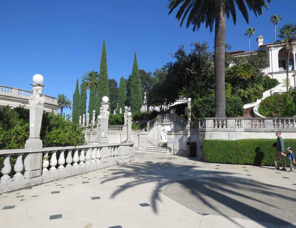Magnificent Hearst Castle on Enchanted Hill in California Central Coast