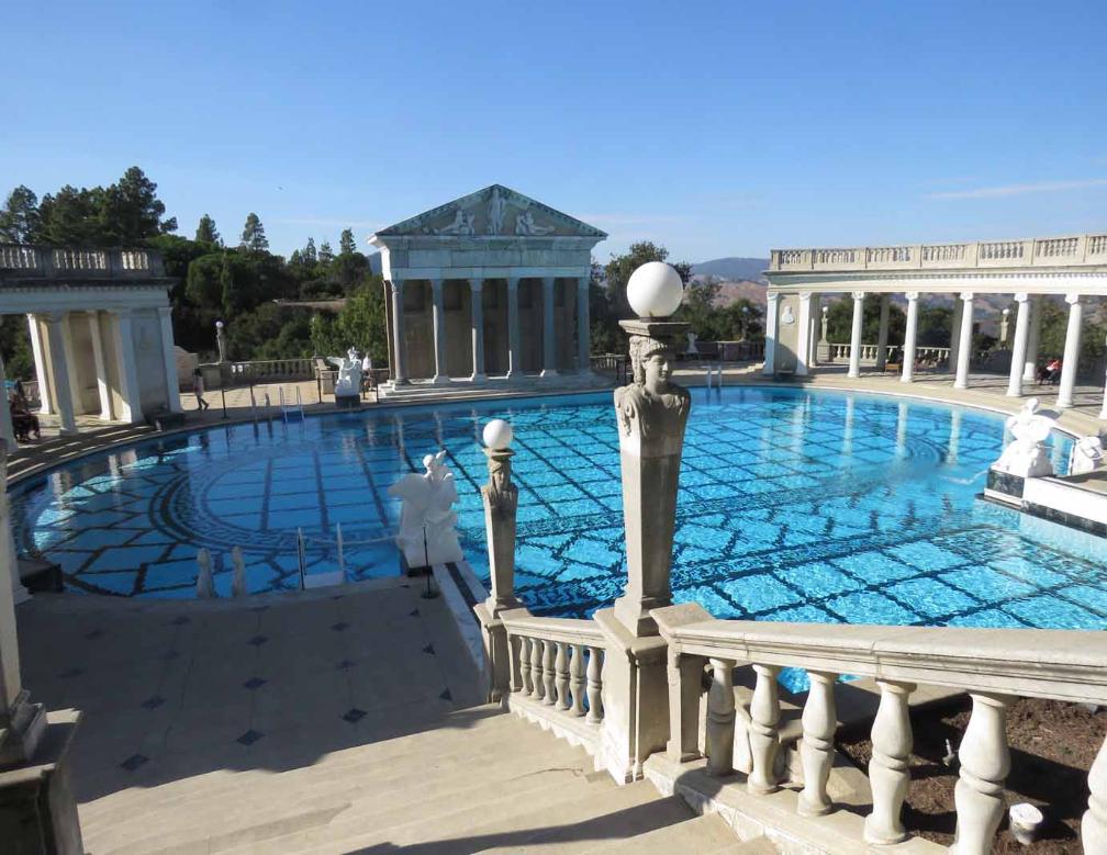 Magnificent Hearst Castle on Enchanted Hill in California Central Coast